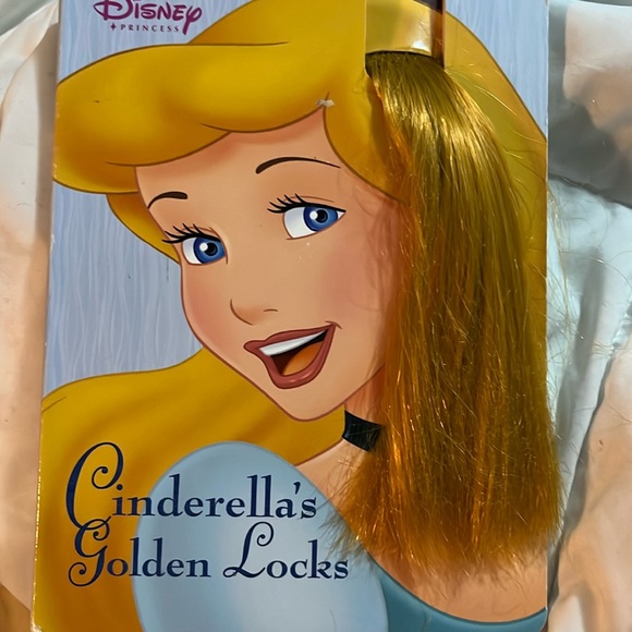 Disney | Toys | Vintage Book Cinderellas Golden Locks By Rh Disney ...